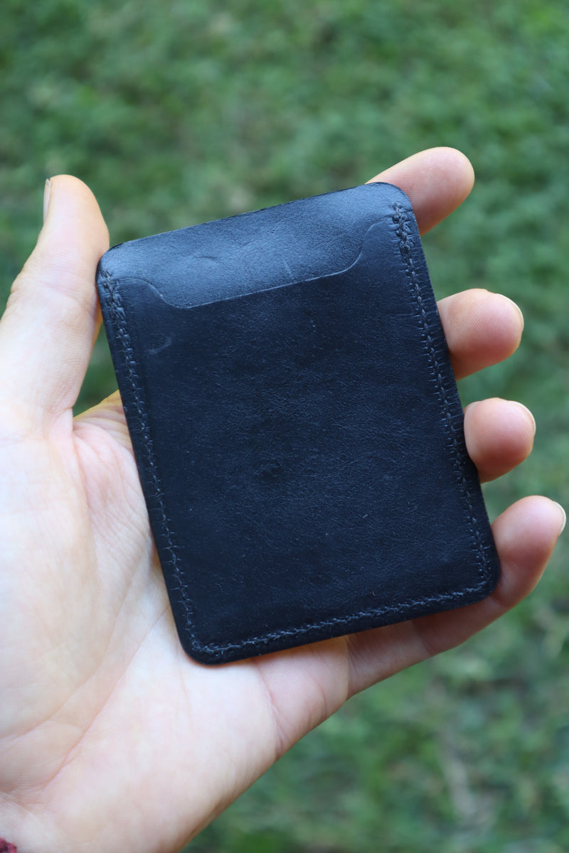 Card Wallet - Black – Andrew Reeson Leather