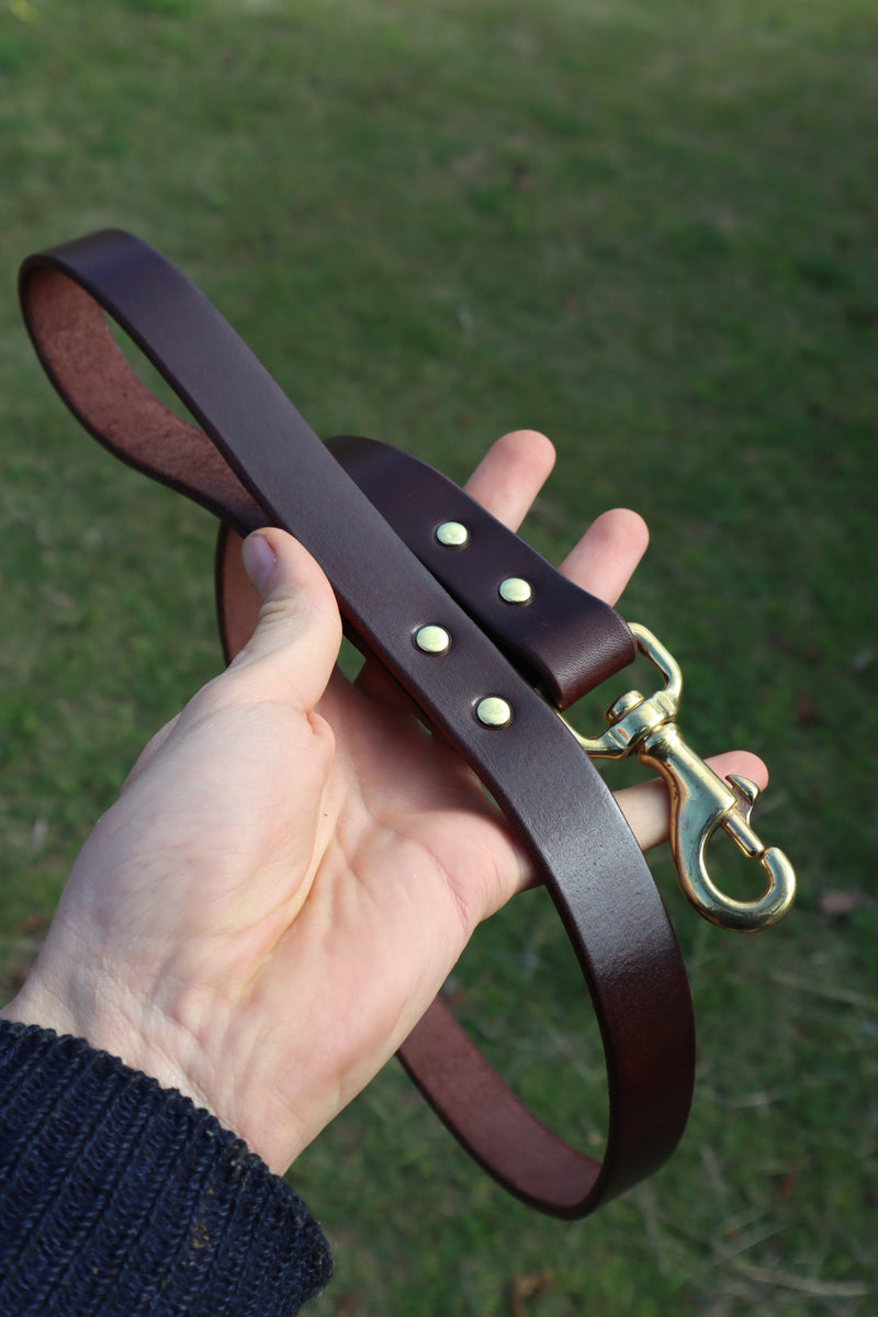 Dog Lead - Brown – Andrew Reeson Leather