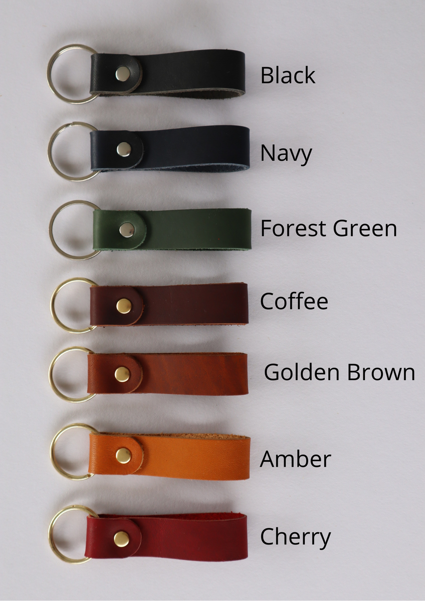 Keyring - Forest Green – Andrew Reeson Leather